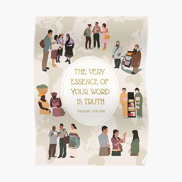 "Year Text 2023 (Worldwide Preaching)" Poster for Sale by ...