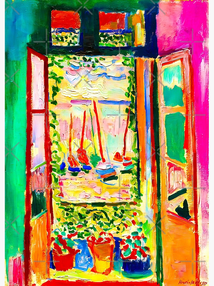 "Henri Matisse, Matisse, The Open Window, 1905, Collioure, Paintings ...