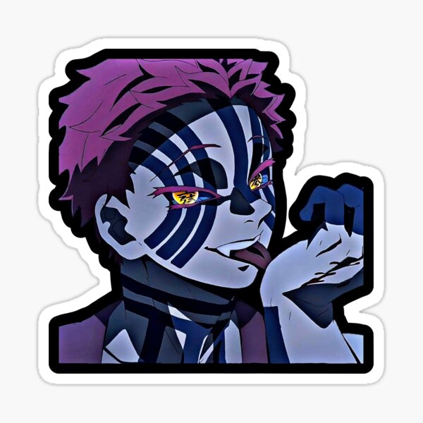 "Akaza ~ Demon Slayer" Sticker for Sale by lotr-fan | Redbubble