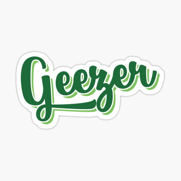 "Geezer London Slang Dialect" Sticker for Sale by Dialectees | Redbubble
