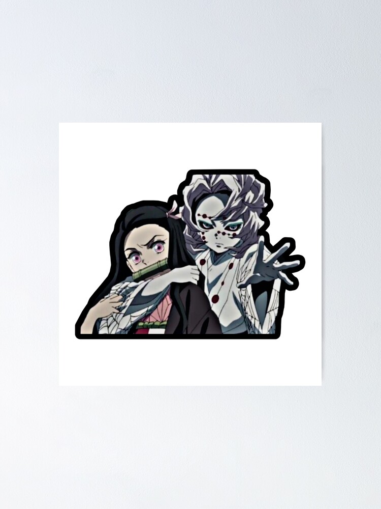 "Rui Holding Nezuko ~ Demon Slayer" Poster for Sale by lotr-fan | Redbubble