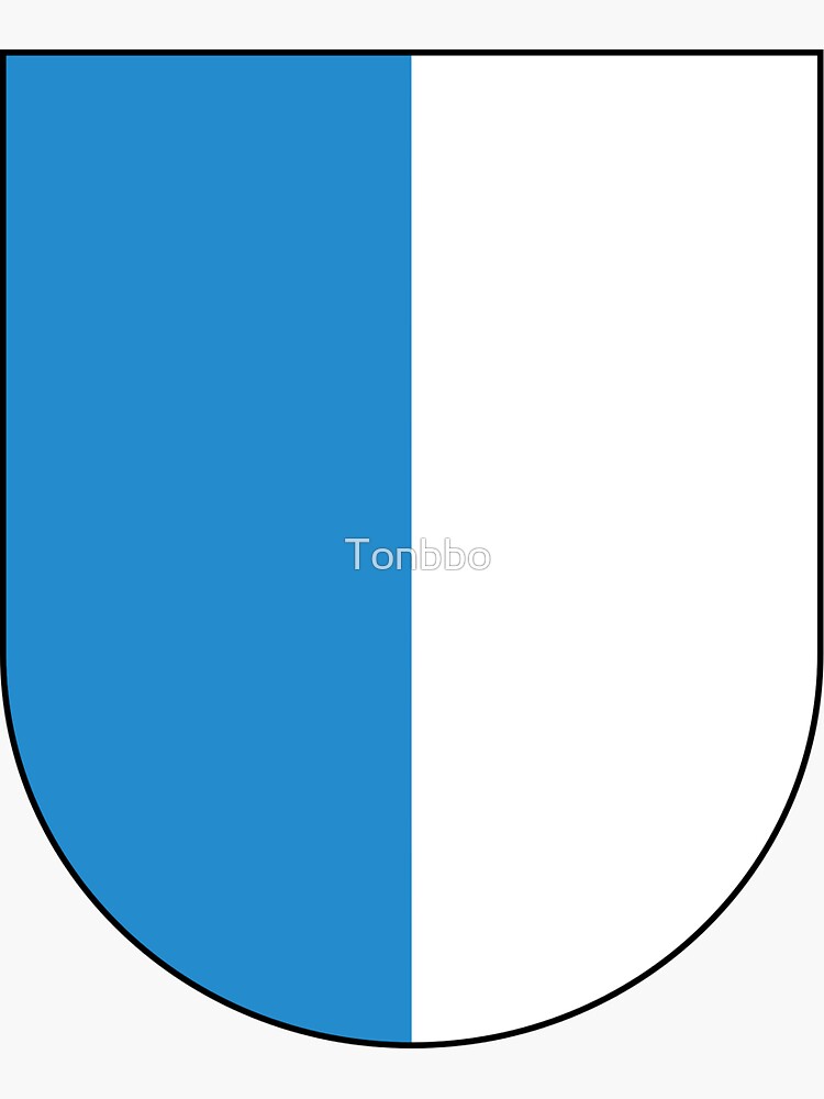 "Lucerne Coat of Arms, Switzerland" Sticker for Sale by Tonbbo | Redbubble
