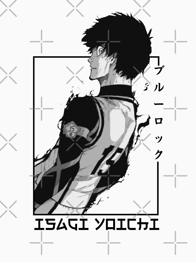 "Isagi Yoichi - Blue Lock In Japanese" T-shirt for Sale by yoku-mieru ...