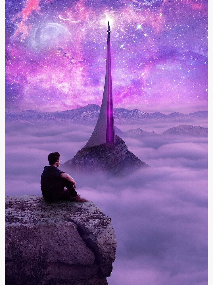 "Magical Sci Fi Tower" Art Print for Sale by MattsVisuals | Redbubble
