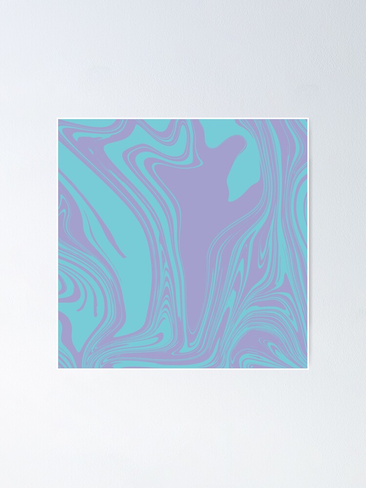 "Liquid Swirl Abstract Pattern in Blue and Purple Sulley from Monsters ...