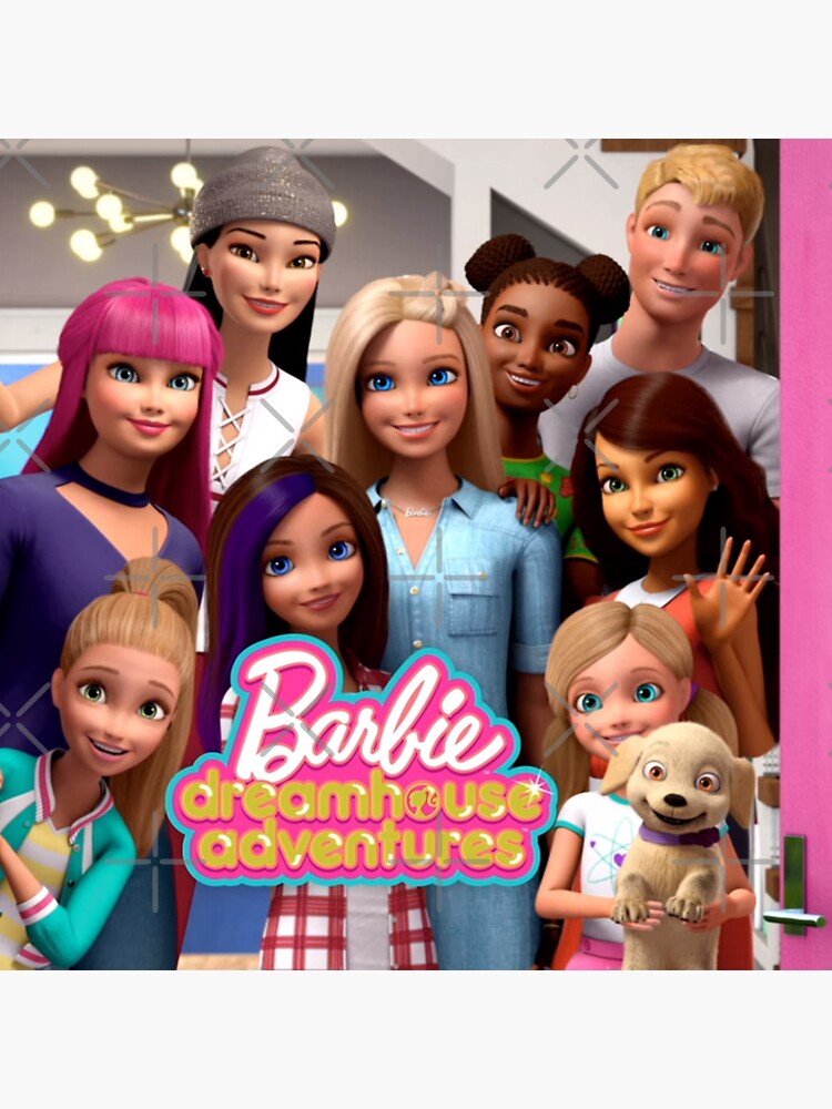 "Barbie Dreamhouse Adventure" Sticker for Sale by Artwala75 | Redbubble
