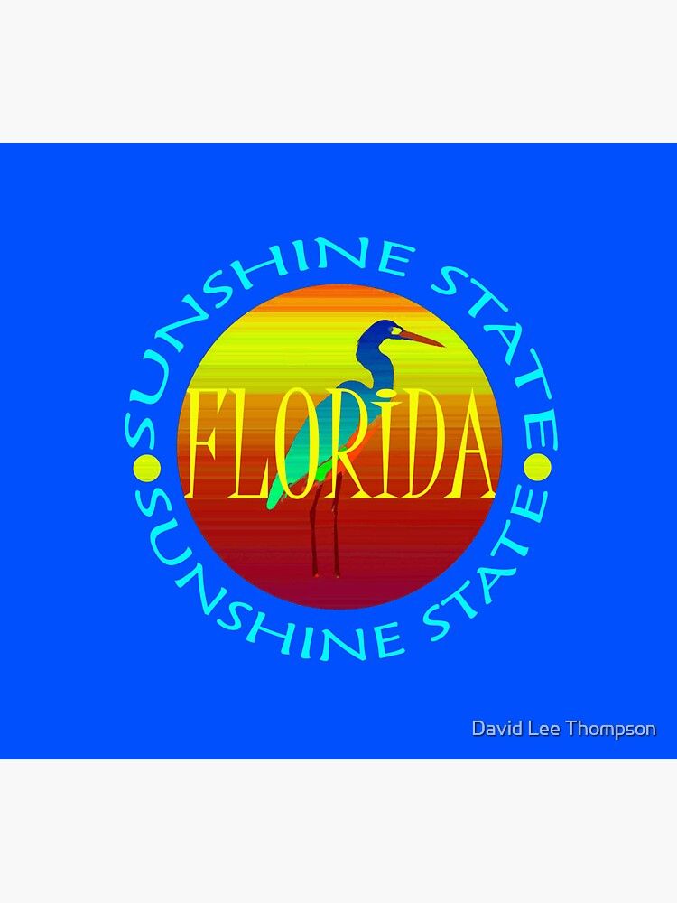 "Florida the Sunshine State" Sticker for Sale by dltphoto | Redbubble