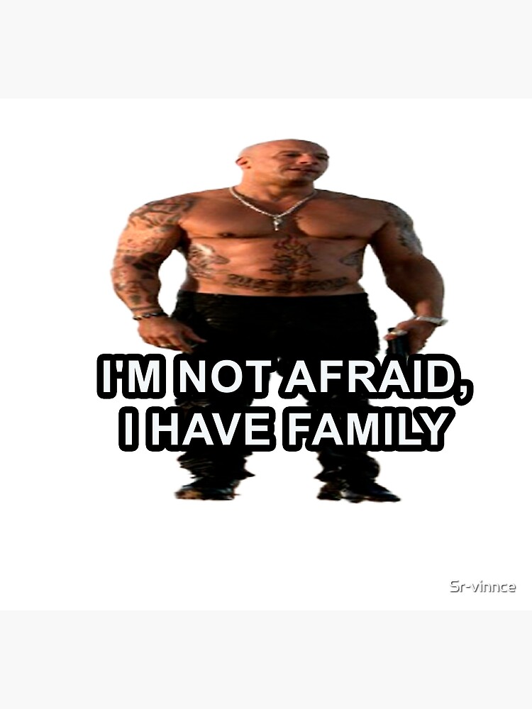 "Vin-diesel lowered Family meme" Poster for Sale by Sr-vinnce | Redbubble