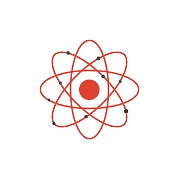 "atomic" Sticker by Piitchu | Redbubble