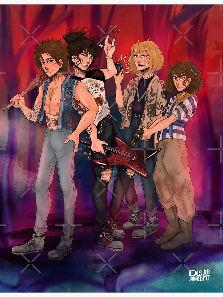 "Fruity Four Upside Down Team " Sticker for Sale by DisjointedArt ...