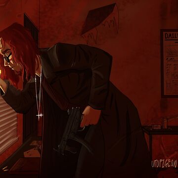 "Postal 1 Dude Paranoia" Sticker for Sale by ufopigeon | Redbubble