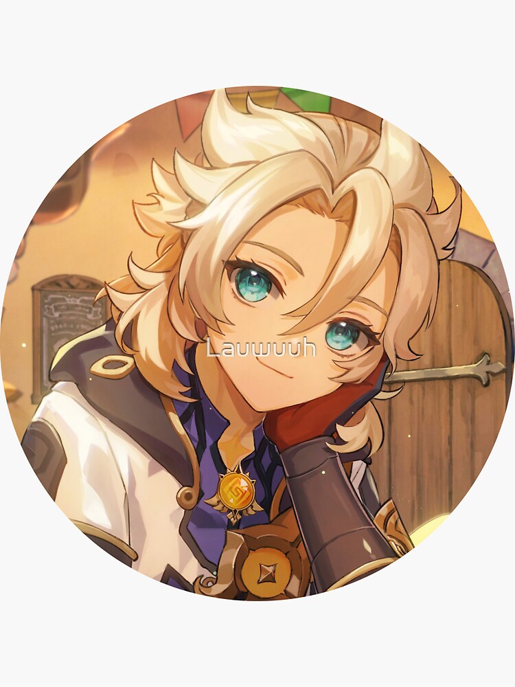 "albedo" Sticker for Sale by Lauwuuh | Redbubble