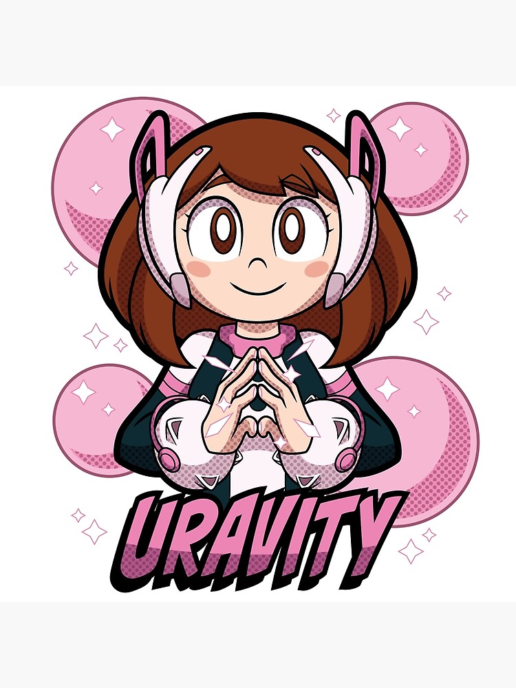 Póster «Arte de fan de héroe de Uravity» de ECHOPopStore | Redbubble