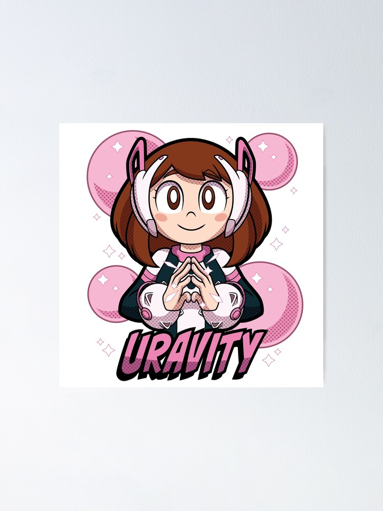 Póster «Arte de fan de héroe de Uravity» de ECHOPopStore | Redbubble