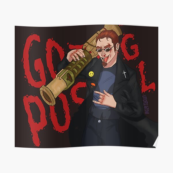 "Postal 2 Dude Rocket Launcher" Poster for Sale by ufopigeon | Redbubble
