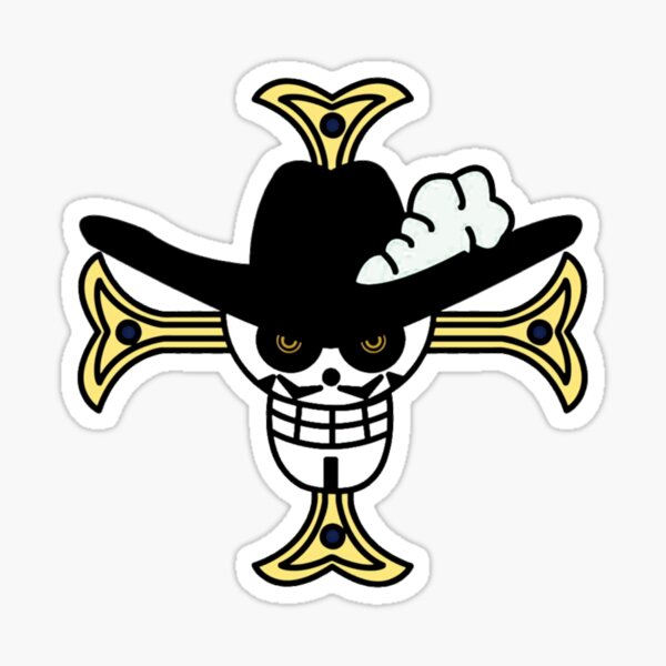 Pegatina «Logotipo de Drácula Mihawk» de gayleffler75 | Redbubble