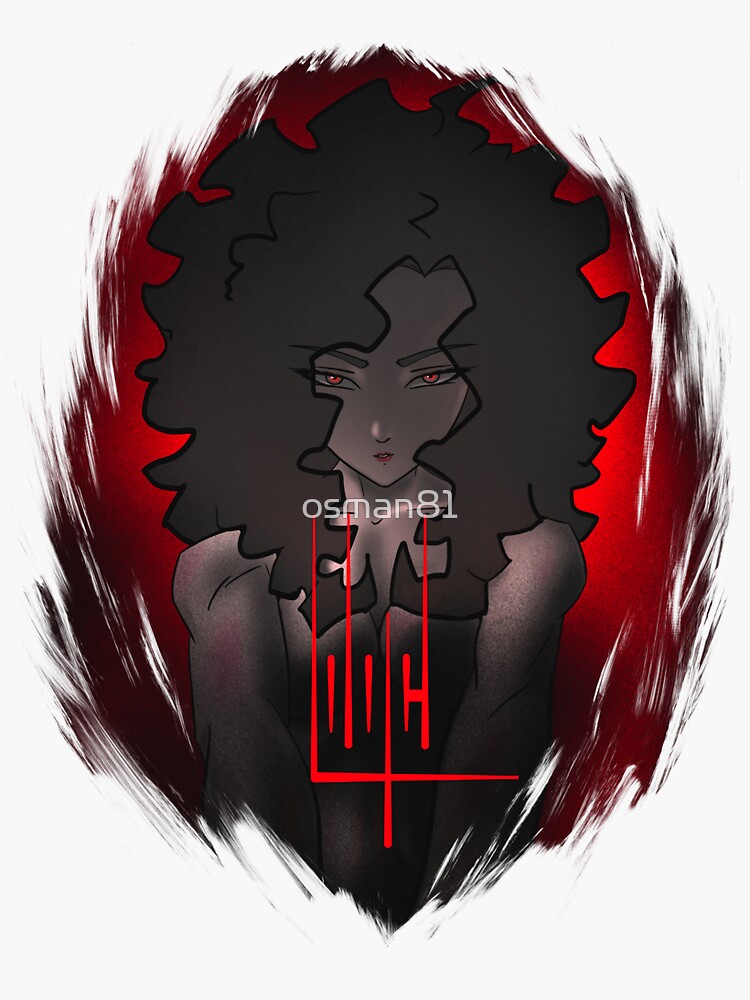 "Lilith comic book manga graphic novel anime character Lilith " Sticker ...