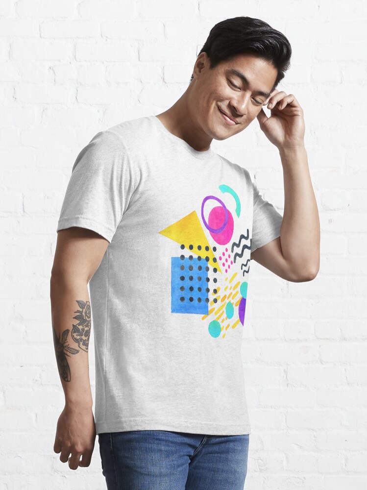 "Memphis style" Essential T-Shirt for Sale by runlenarun | Redbubble