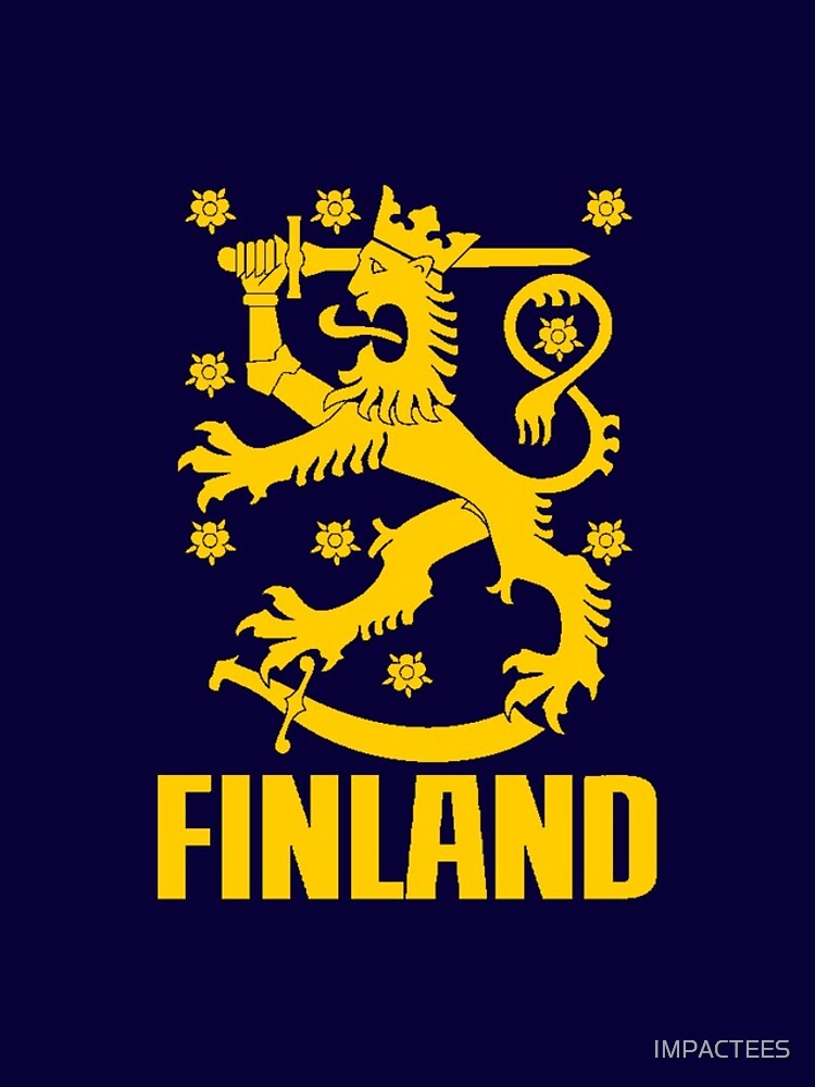 "FINLAND-LION" iPhone Case for Sale by IMPACTEES | Redbubble