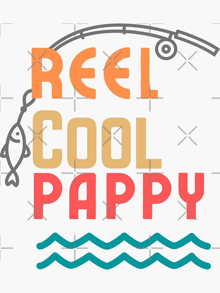 "Reel Cool Pappy Shirt, Pappy Gift from Granddaughter, Grandson ...