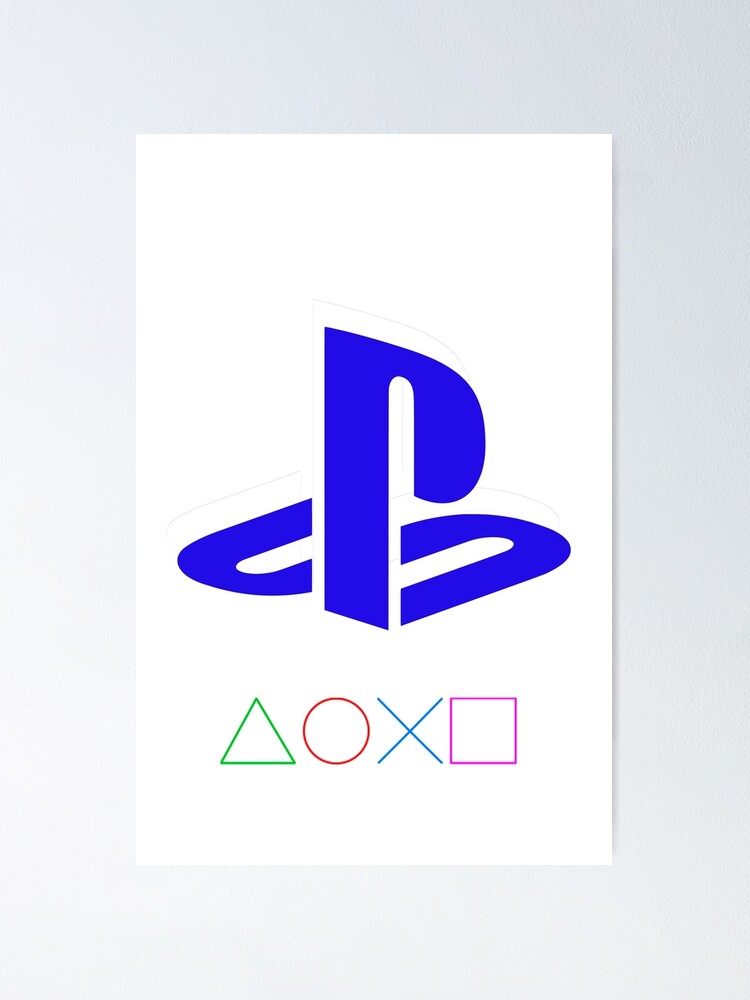 "PlayStation" Poster by iansoft | Redbubble