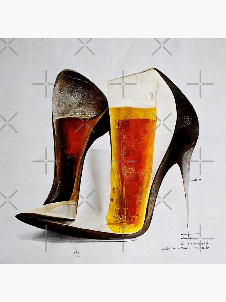 Dive Bar Beer And High Heels Poster For Sale By Ericcarlosred
