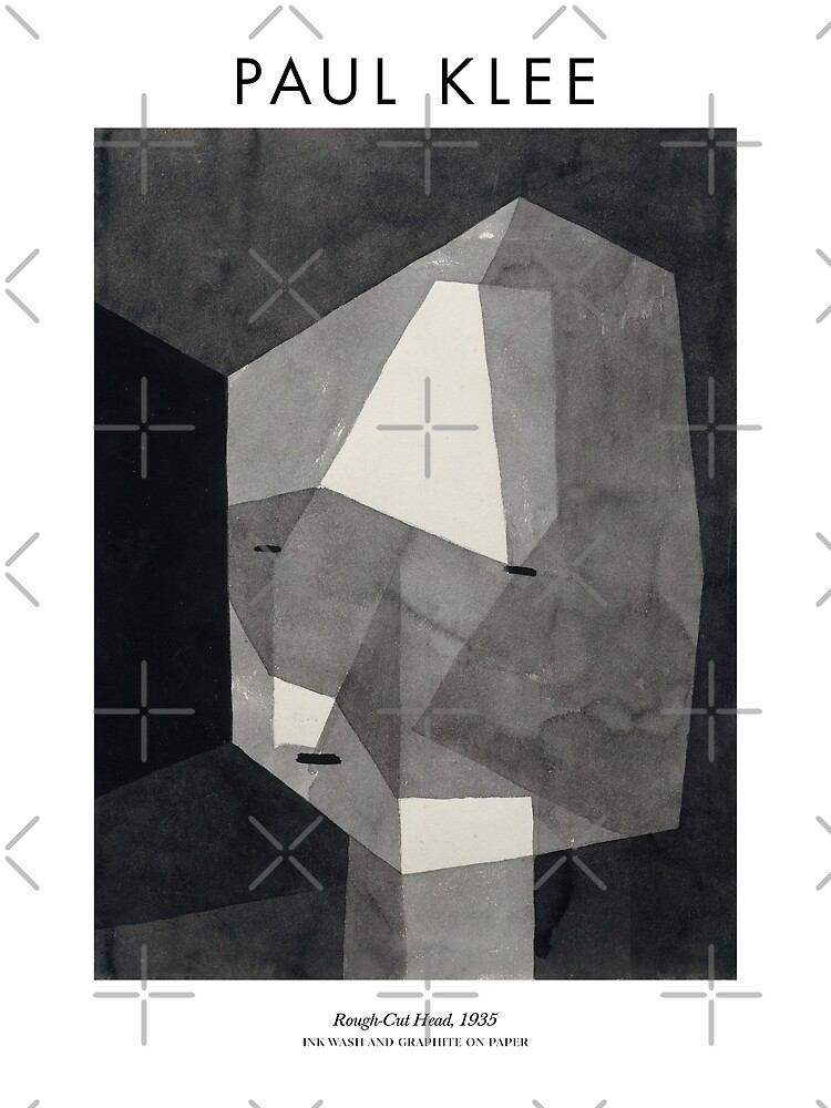 "Paul Klee - Rough-Cut Head" Poster for Sale by MurellosArt | Redbubble