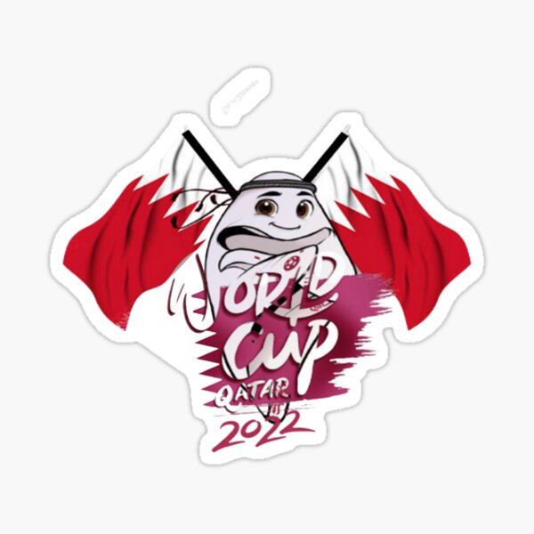 "qatar mascot" Sticker for Sale by Teixeira224 | Redbubble