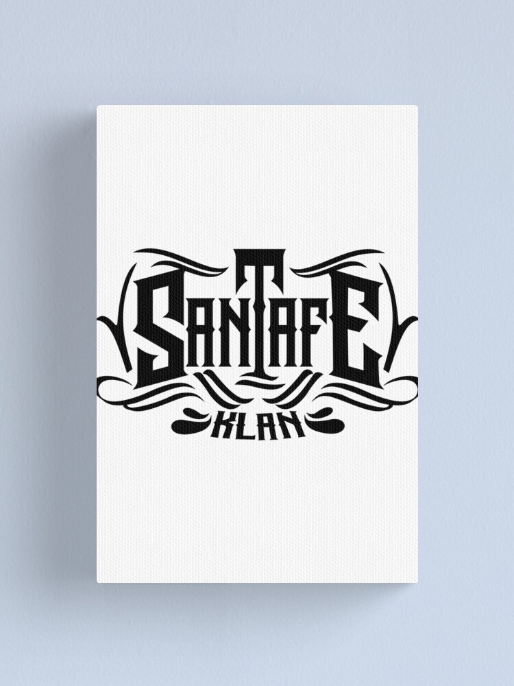"Santa Fe Klan Merch Santa Fe Klan Logo" Canvas Print for Sale by ...
