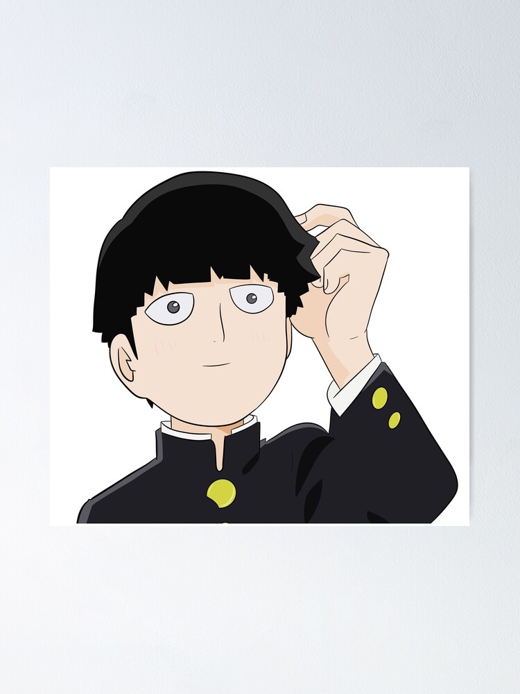 "Shigeo Kageyama - Mob Psycho 100 - Feeling cute" Poster for Sale by ...