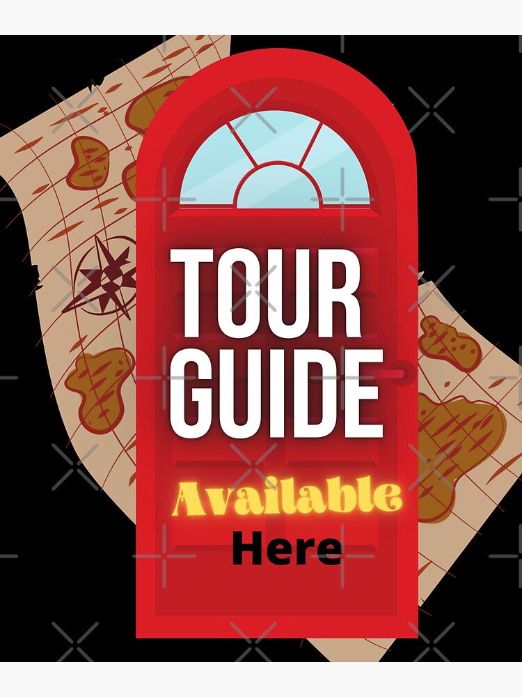 "Occupation Tour Guide" Sticker for Sale by ContourDesigns | Redbubble