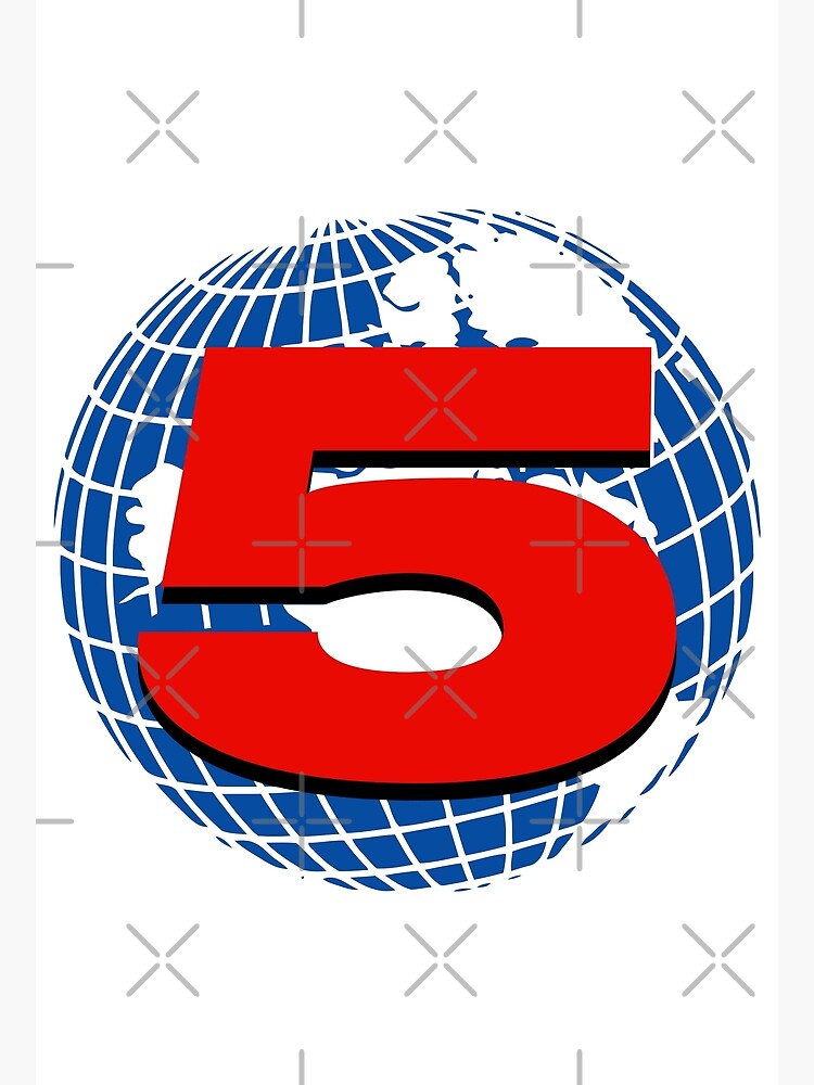 "Channel 5 Merch Channel Five Logo" Poster for Sale by AfafShopy ...