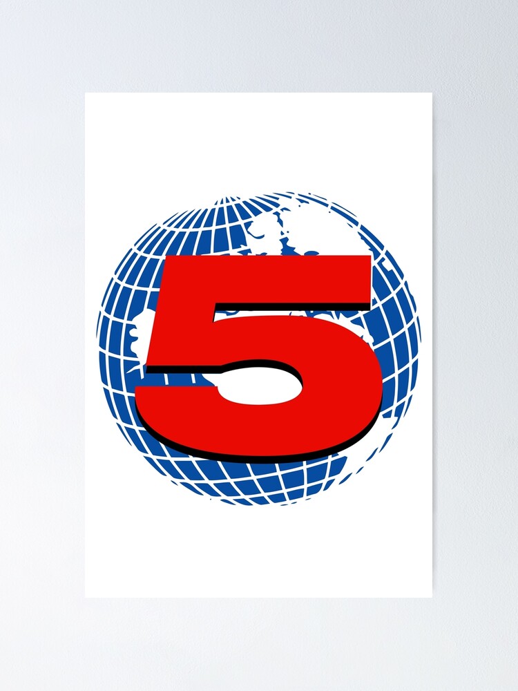 "Channel 5 Merch Channel Five Logo" Poster for Sale by AfafShopy ...