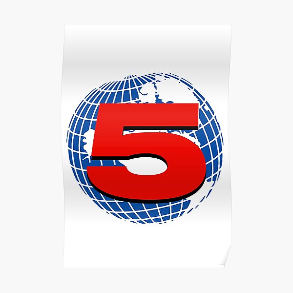"Channel 5 Merch Channel Five Logo" Poster for Sale by AfafShopy ...