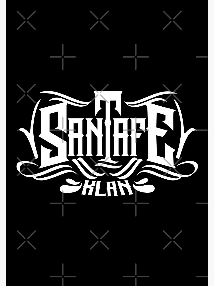 "Santa Fe Klan Merch Santa Fe Klan Logo" Spiral Notebook for Sale by ...