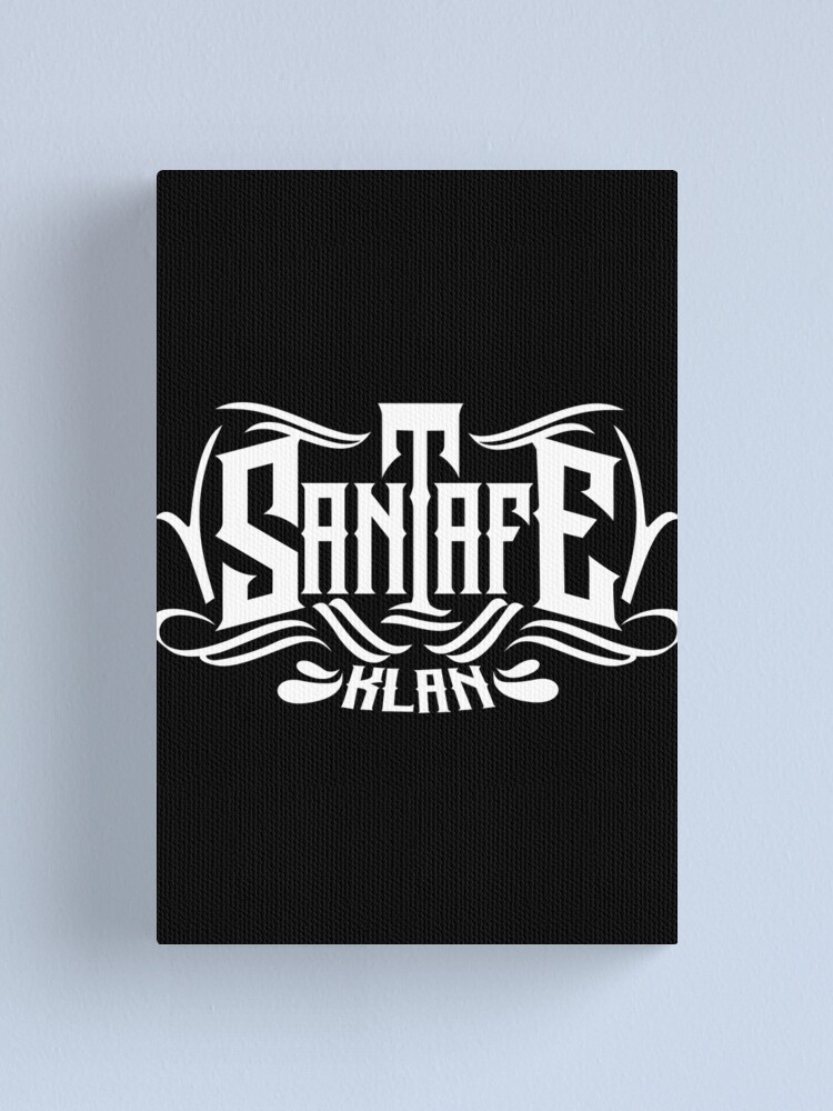"Santa Fe Klan Merch Santa Fe Klan Logo" Canvas Print for Sale by ...