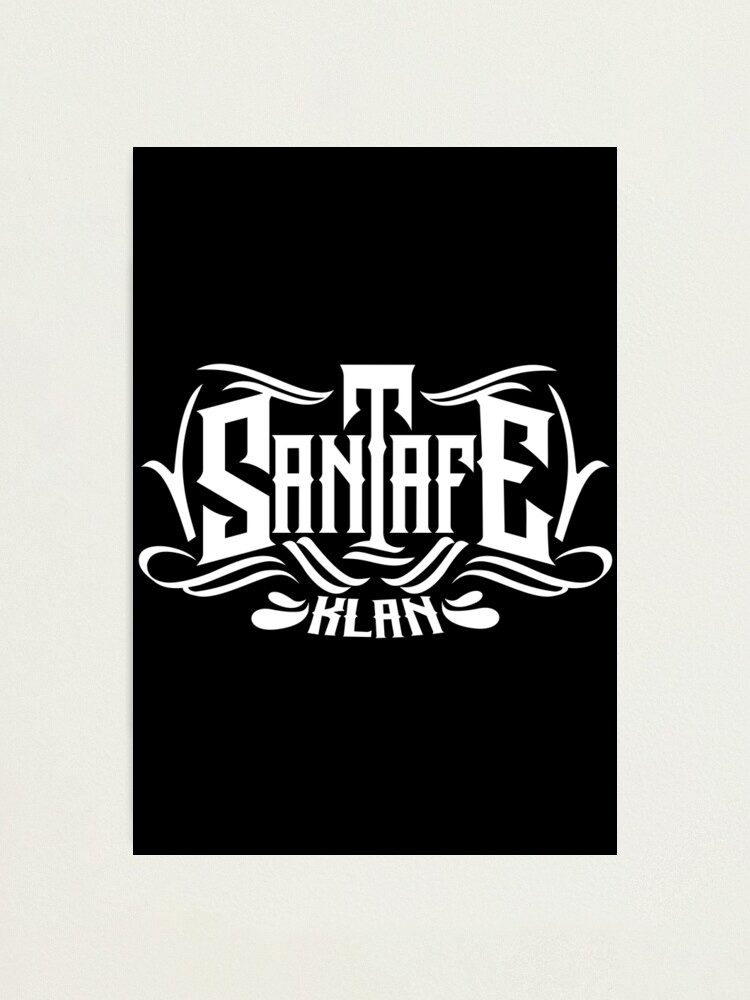 "Santa Fe Klan Merch Santa Fe Klan Logo" Photographic Print for Sale by ...