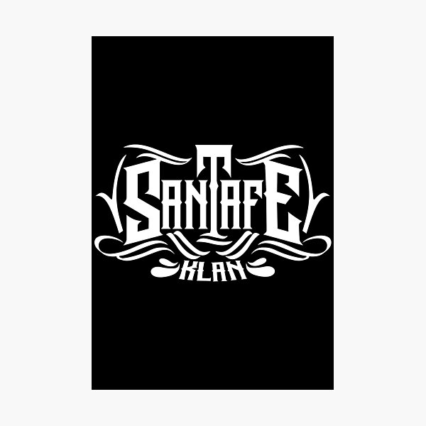 "Santa Fe Klan Merch Santa Fe Klan Logo" Photographic Print for Sale by ...