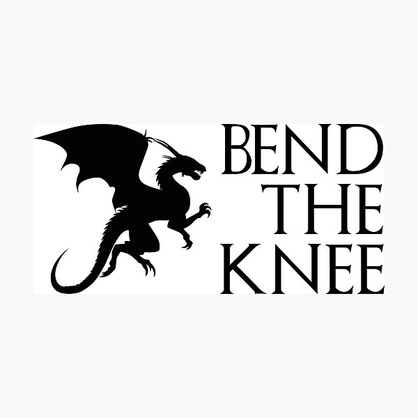 "Das Knie beugen" Fotodruck von Soronelite | Redbubble