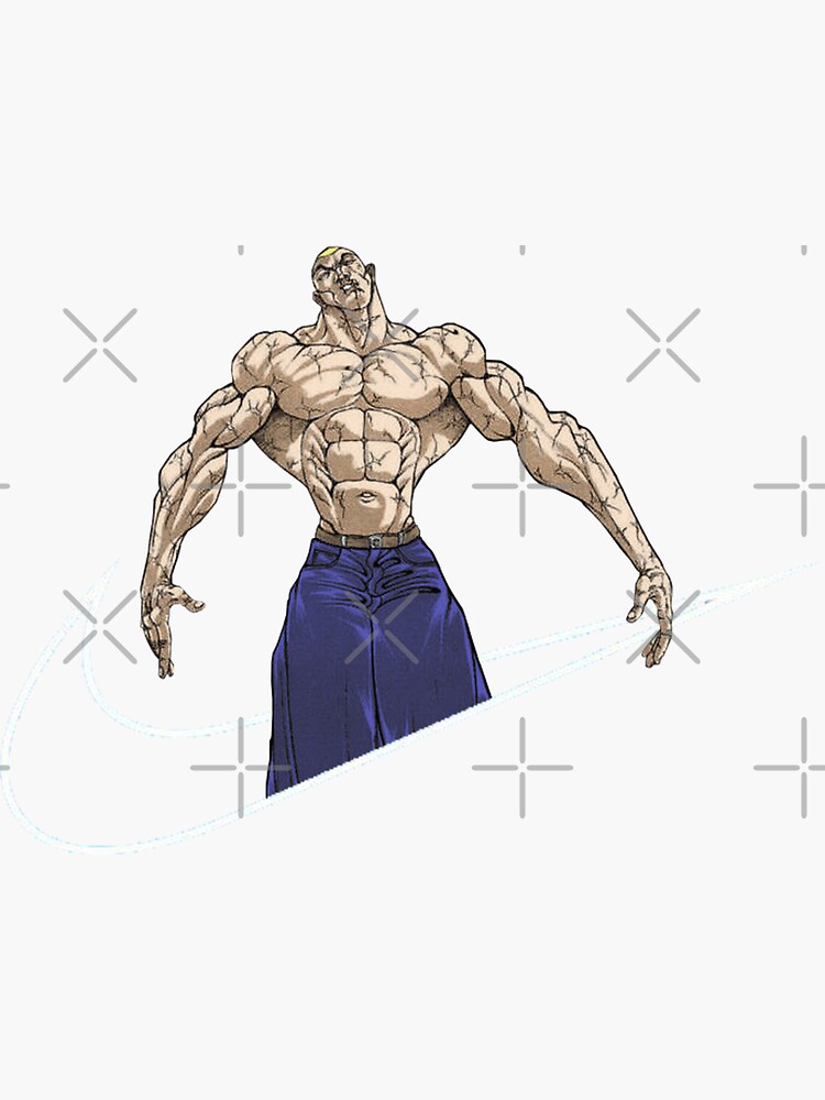 "Jack Hanma from Baki Hanma Anime and Colorful Manga for Training gym ...