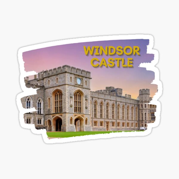 "Windsor Castle" Sticker for Sale by Denel-Arts | Redbubble