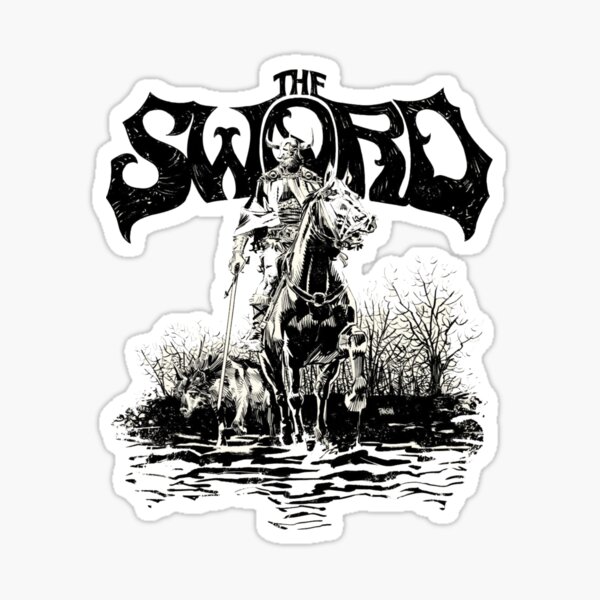 "The Sword Logo" Sticker for Sale by 1991vintage | Redbubble