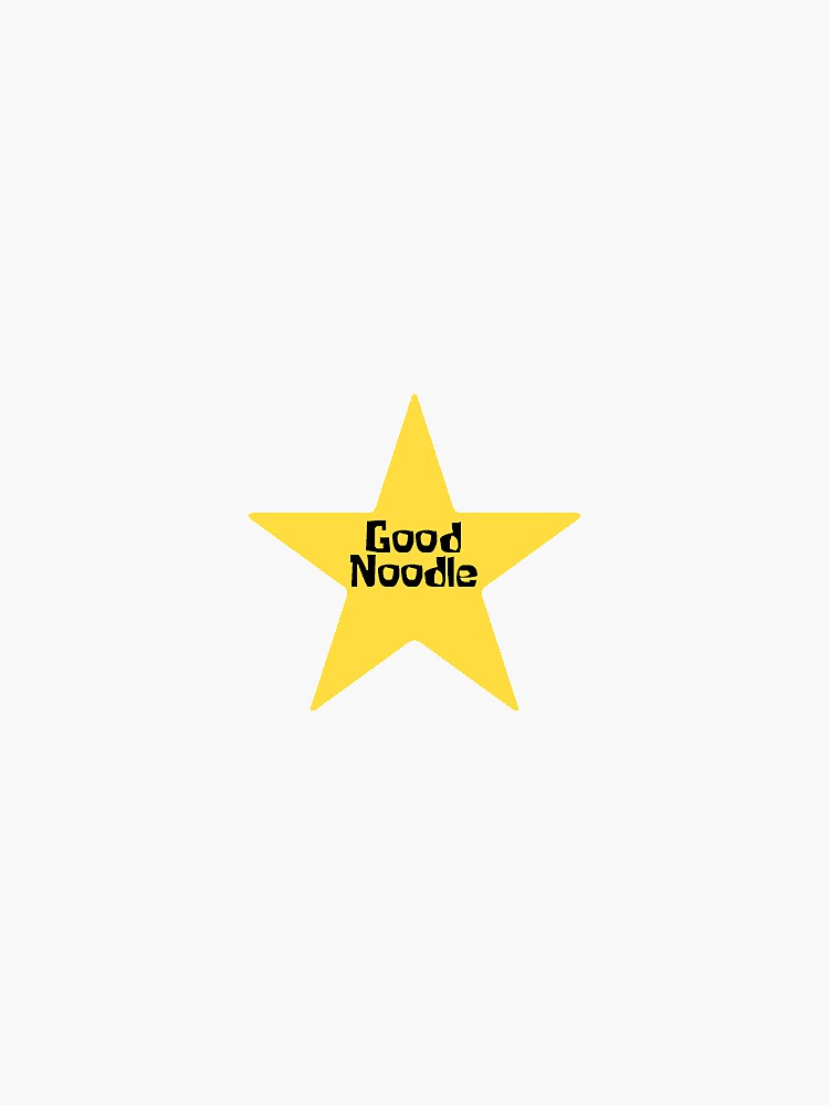 "Good Noodle" Sticker for Sale by Christina Ann | Redbubble