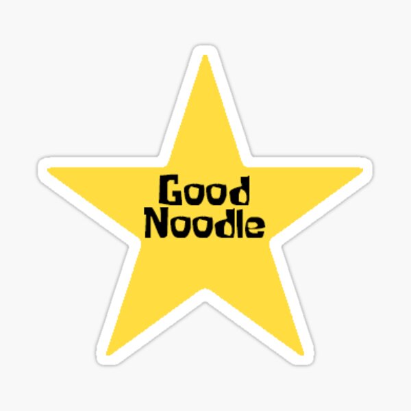 "Good Noodle" Sticker for Sale by Christina Ann | Redbubble