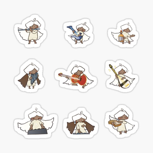 "Sky Children of the Light COTL moths band playing instruments Sheet ...