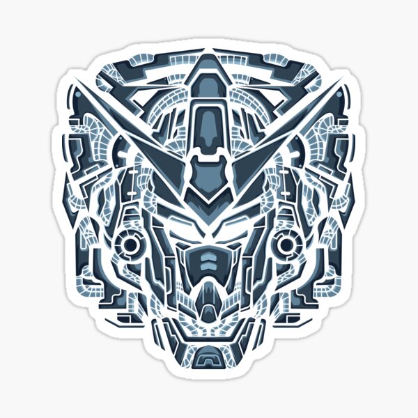 "Gundam" Sticker for Sale by WanderlandCen | Redbubble