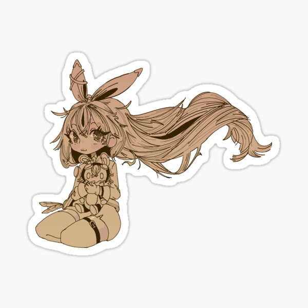 "Genshin Impact Amber" Sticker for Sale by willowminnow | Redbubble