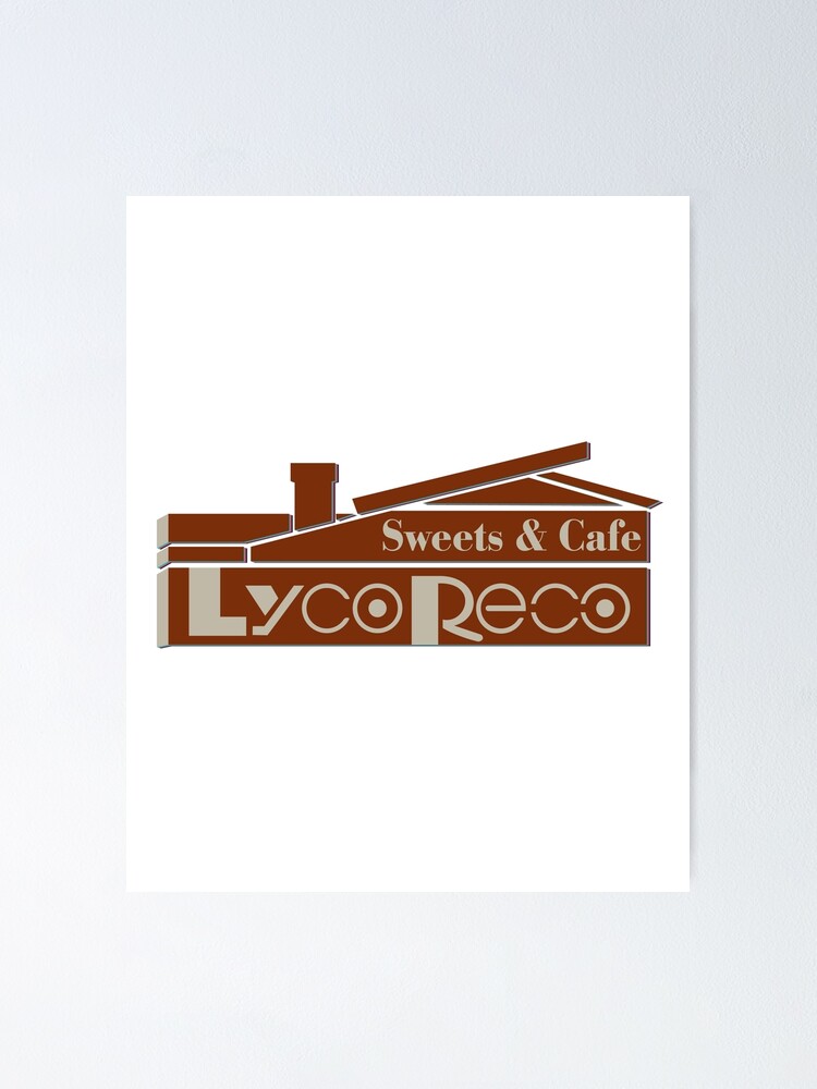 "Lycoris Recoil Lyco Reco Sweets and Cafe Cappuccino" Poster for Sale ...
