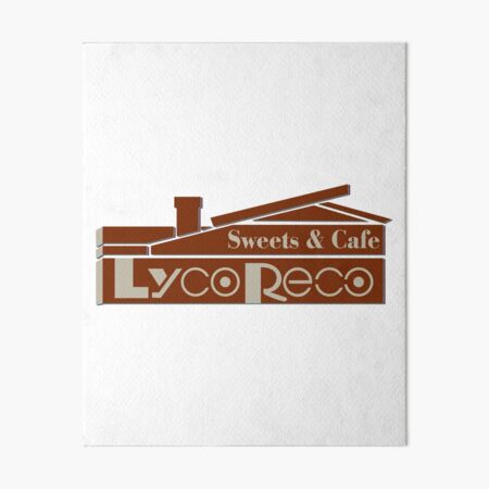 "Lycoris Recoil Lyco Reco Sweets and Cafe Cappuccino" Art Board Print ...