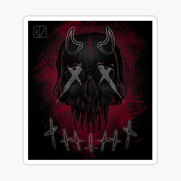 "Insomnia" Sticker for Sale by Deathbymydesign | Redbubble